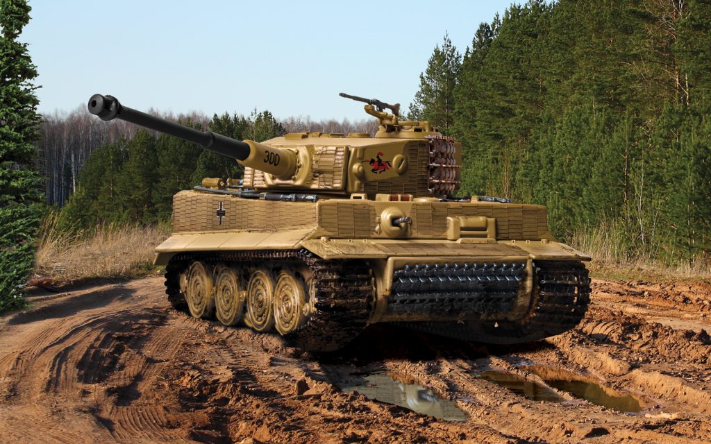 Panzerkampfwagen VI Tiger Ausf E - Tiger 131 - 'Black 300' - The Parishs